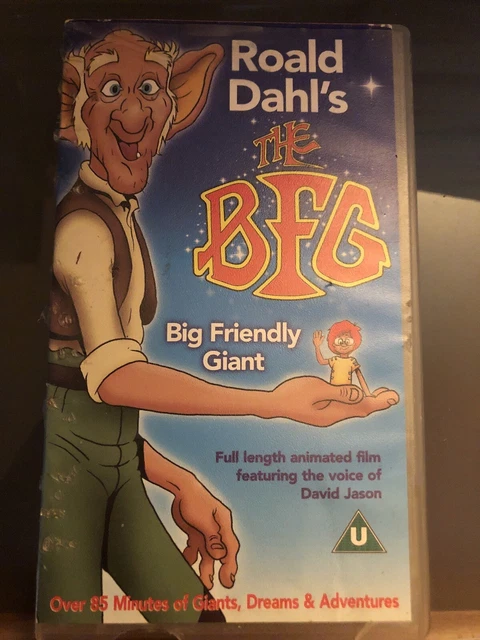 ROALD DAHL'S THE BFG Big Friendly Giant PAL VHS EUR 6,92 - PicClick FR