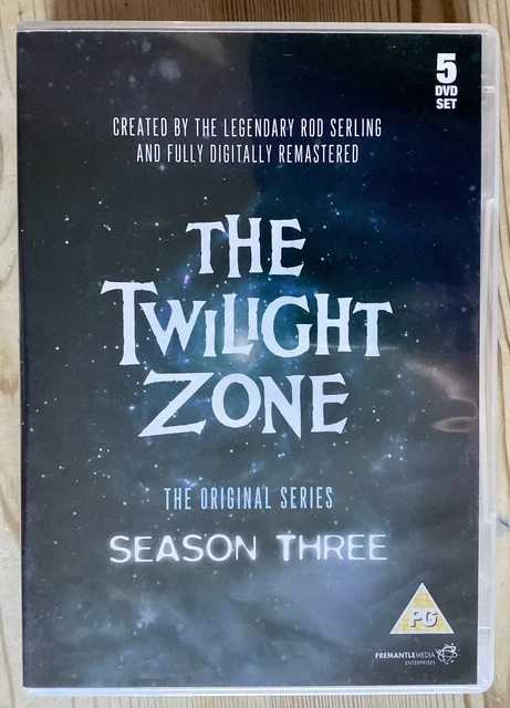 THE TWILIGHT ZONE - Series 3, DVD Boxset, Rod Serling, 5 Discs, VGC ...