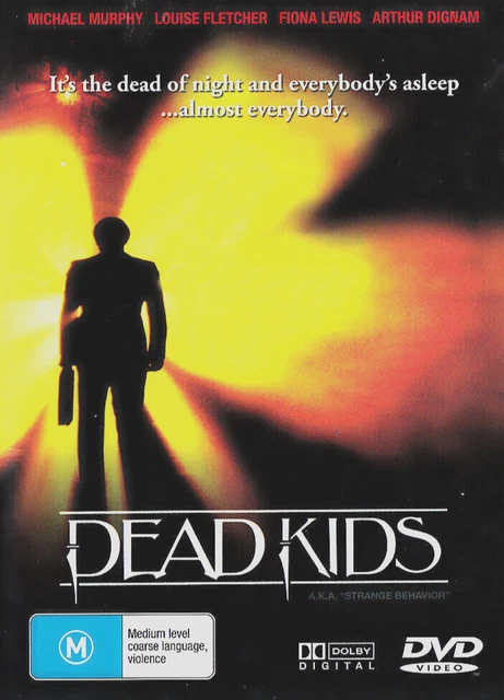 STRANGE BEHAVIOR DVD AKA: Dead Kids 1981 Slasher Horror 80's B Movie ...