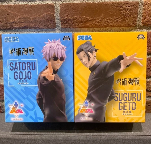 JUJUTSU KAISEN SATORU Gojo Suguru Geto Figure Luminasta October 2023 ...