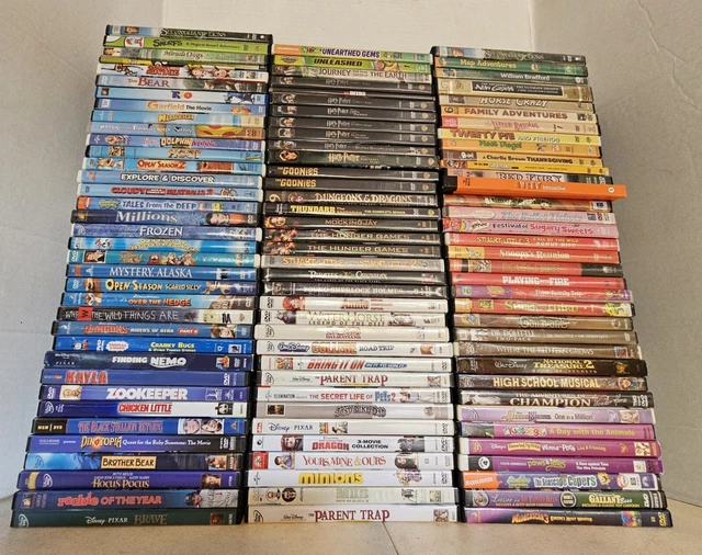 WHOLESALE LOT 100+ DVDs Kids & Family Childrens Baby Disney Baby Pixar Potter £38.54 - PicClick UK