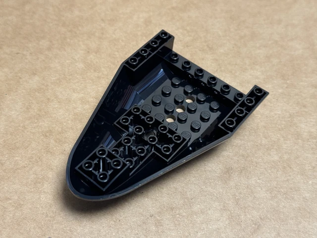 LEGO PARTS - Black Aircraft Bottom Curved 8 x 12 - No 67243 - QTY 1 $11 ...