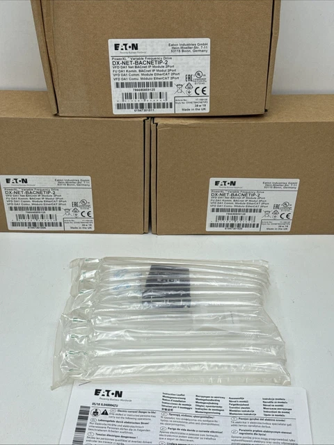 EATON DX-NET-BACNETIP-2 POWERXL Vfd Da1 Net Bacnet Ip Module 2 Ports ...