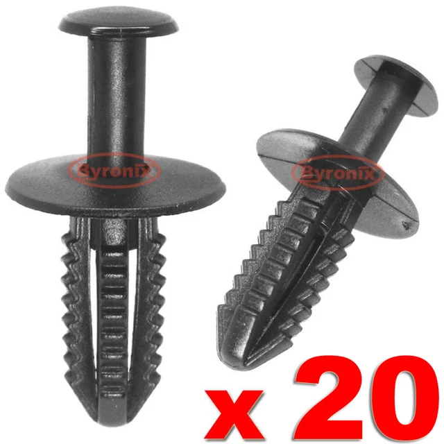 MERCEDES C CLASS Wheel Arch Lining Trim Clips Plastic Rivets W202 W203 ...