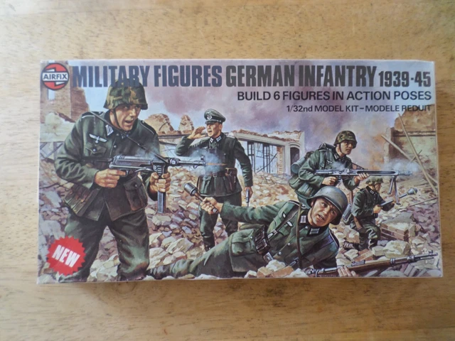 AIRFIX MODEL MILITARY Figures German Infantry 1/32 scale £15.00 ... AIRFIX MODEL MILITARY Figures German Infantry 1/32 scale £15.00 ...