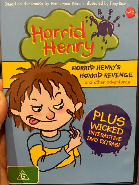 HORRID HENRY VOLUME 2 - Horrid Revenge region 4 DVD (animated kids tv ...