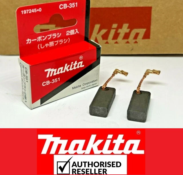 GENUINE MAKITA CB-351 Carbon Brush CB351 HR4010C HR4041C HR4002 HR3210C ...