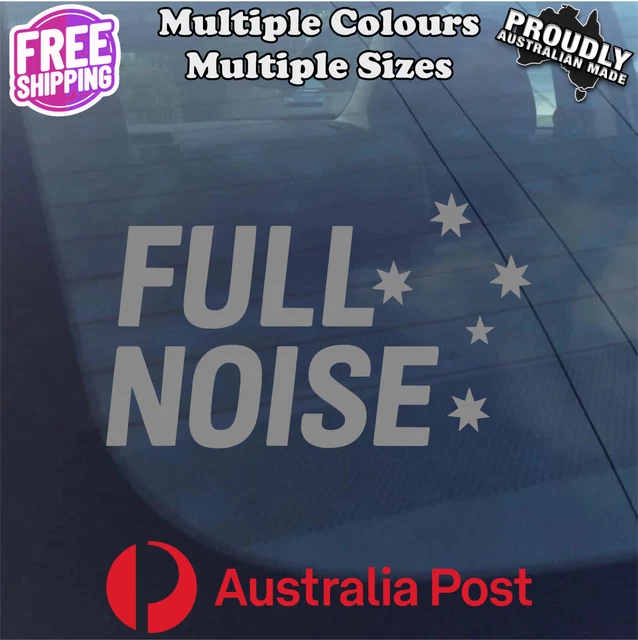 FULL NOISE VINYL Car Sticker Decal Ute 4WD JDM Aussie Southern Cross ...