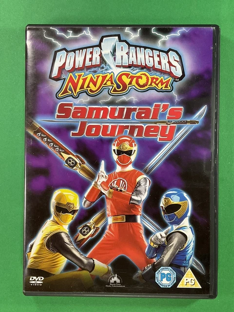 POWER RANGERS NINJA Storm: Samurai's Journey, DVD, 2004, Pua Magasiva ...