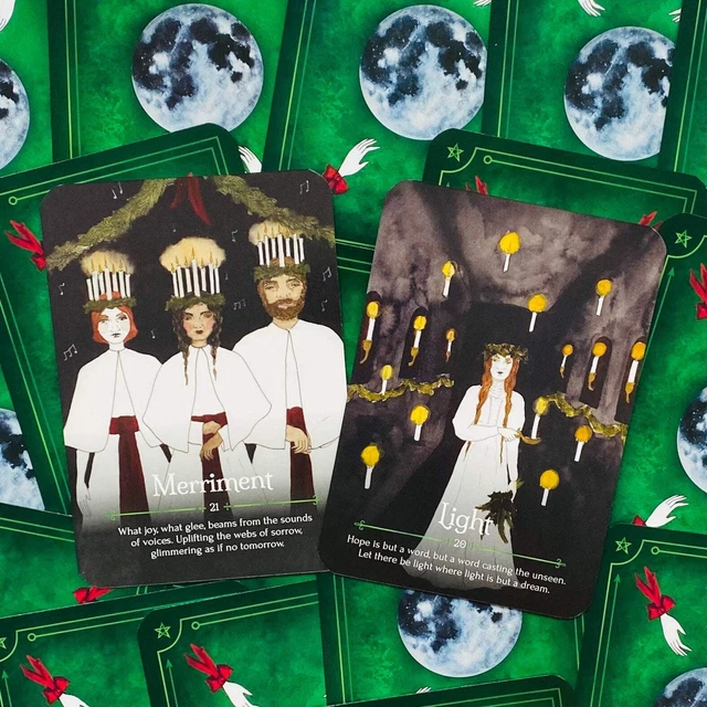 SEASONS OF THE Witch Yule Oracle Cards Deck Rockpool Publishing ...