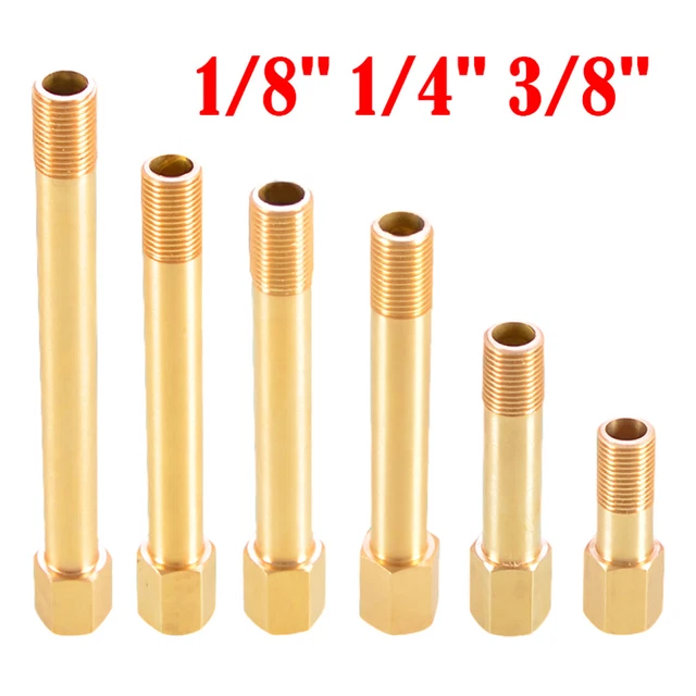 Bsp Brass Fitting Male Female Extension Adapters Pipe Connectors 1 8 1
