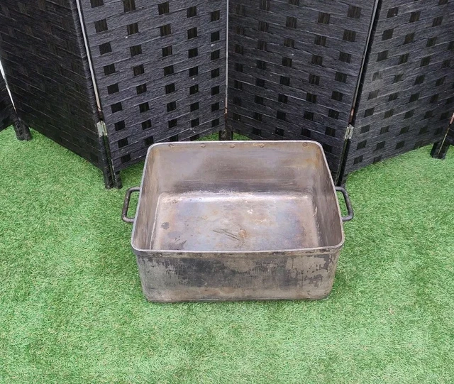 LARGE VINTAGE ARMY Military Wwii/Ww2 1942 Stainless Steel Cooking Oven ...