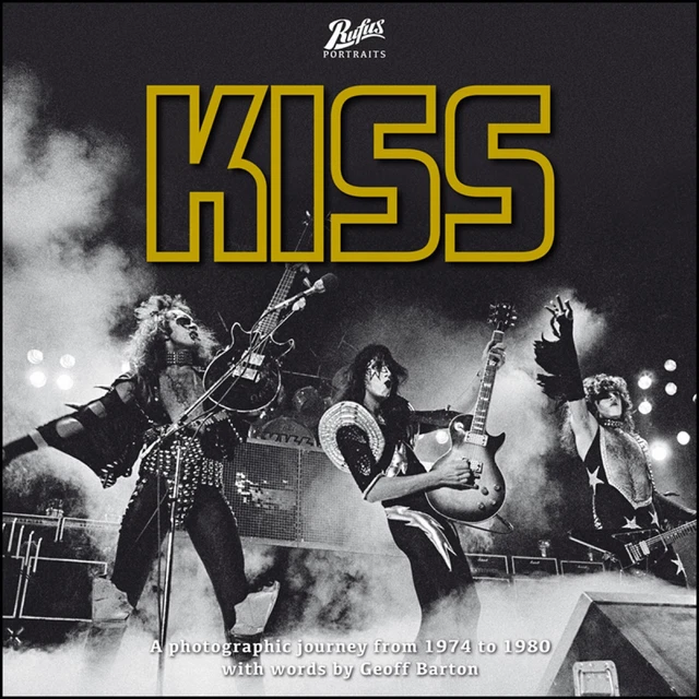 HARDBACK BOOK PORTRAITS of Kiss Standard Edition 70s Rock Band ...