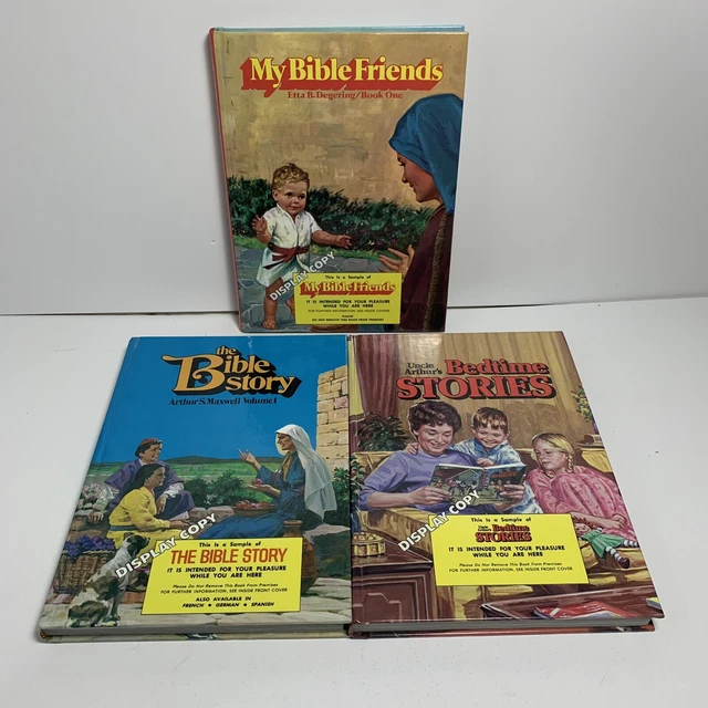 CHRISTIAN BOOKS VOLUME 1 Bible Friends Bible Stories Maxwell DISPLAY ...