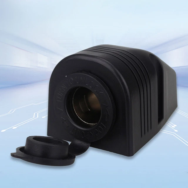 OUTLET MOUNT USB Charger Socket Surface Power Plug 12V/24V for Truck ...