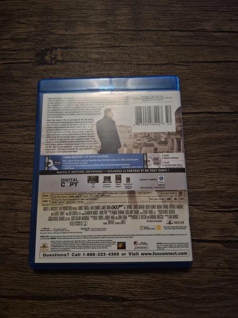 1.1 SKYFALL (Blu-ray DVD, James Bond 007) Bilingual $5.89 - PicClick CA
