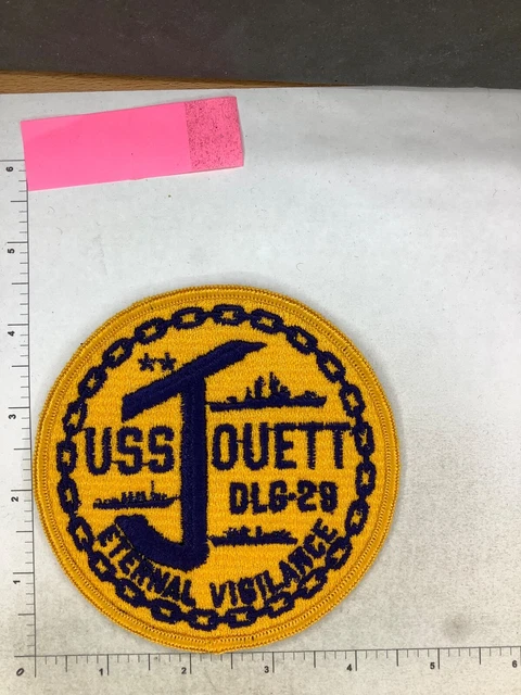 VINTAGE US NAVY Uss Ouett Dlg-29 Ships Patch $9.99 - PicClick