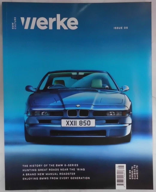 WERKE MAGAZINE #05 2025 History of the BMW 8-Series + Great roads near The Ring £20.00 - PicClick UK