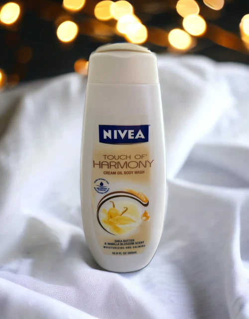 NIVEA HARMONY SHEA Butter Vanilla Blossom Body Wash 16.9 oz Rare New £ ...