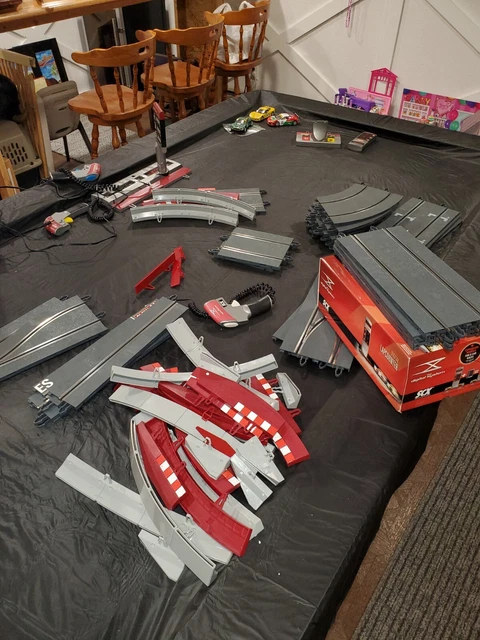 SCX PIT BOX Slot Car Set 1:32 Digital Racing System Complete And lap ...