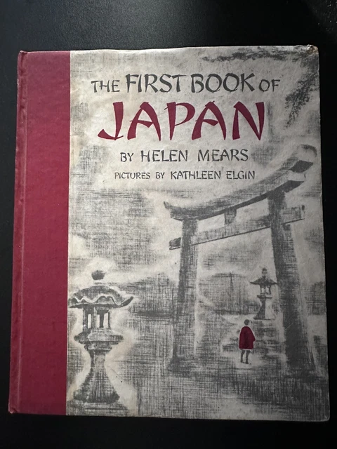 LE PREMIER LIVRE du Japon 1ère édition 1ère impression japonaise par Helen Mears 01/1954 HC EUR ...
