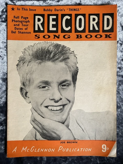 RECORD SONG BOOK Magazine - 1960's - JOE BROWN / DEL SHANNON - £4.00 ...