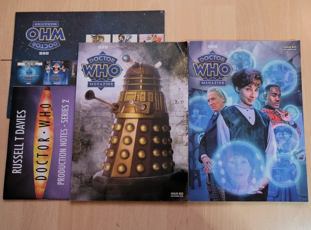 DOCTOR WHO MAGAZINE subscriber cover issue 622 + 623 Dalek and Susan £9.73 - PicClick UK