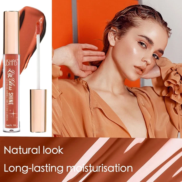 Plumping Lip Gloss Lifter Nude Lipgloss Lipsticks Long Lasting Coral