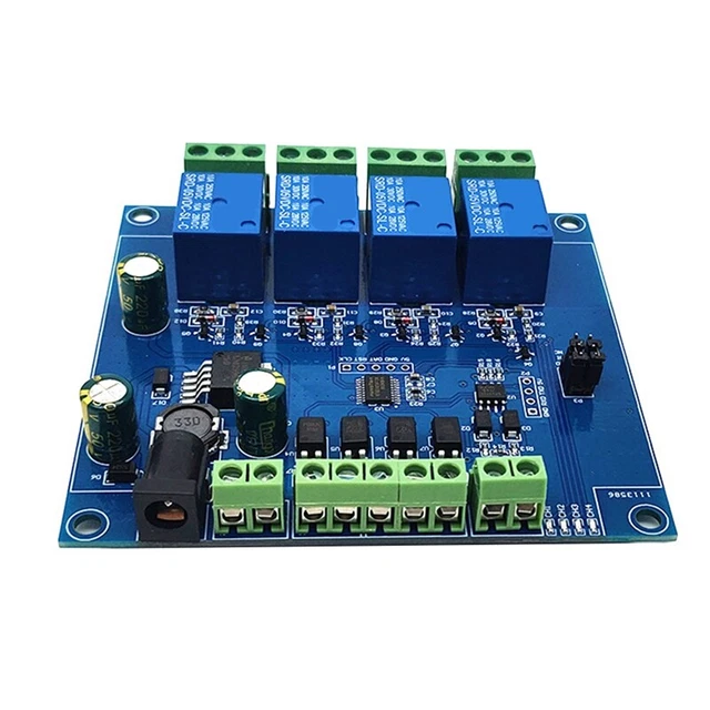 Modbus Rtu 4 Way Relay Module 7 24v Relay Module Switch Rs485ttl Input Andc Eur 1182 Picclick Fr