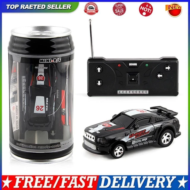 COKE CAN MINI Cans RC Car LED Lights Plastic Mini RC Car Car Model for ...