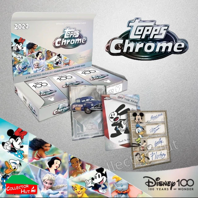 DISNEY 100 TOPPS Chrome Base Cards 1-100 Pick Singles to Complete Your ...