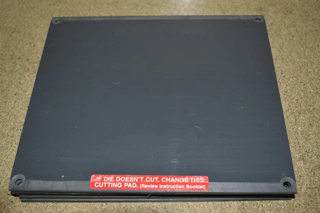 ELLISON LETTERMACHINE CHANGER Couper Tampons 21.6cmX25.4cm Lot De 5 ...