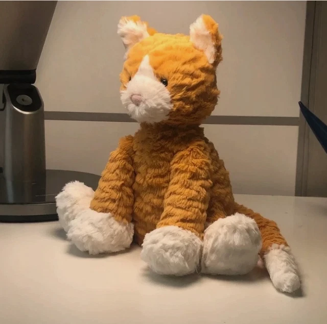 JELLYCAT GINGER CAT Fuddlewuddle Doll, Super Soft with Dust Bag Free ...