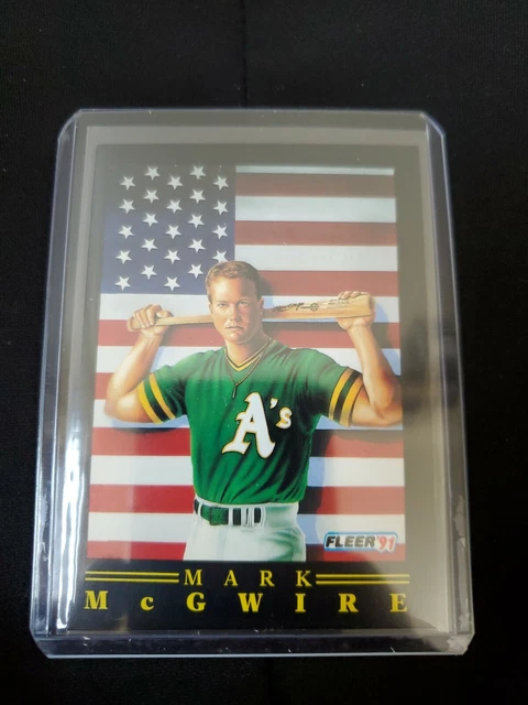 CARTE BASEBALL FLEER MARK McGWIRE PRO VISION 1991 #4 DE 12 EUR 4,42 ...