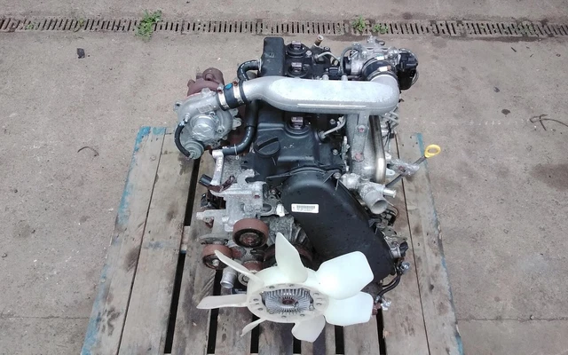 TOYOTA HI-LUX D4D 2.5 TURBO DIESEL ENGINE 2KD-FTV CODE 2495cc 102bhp ...