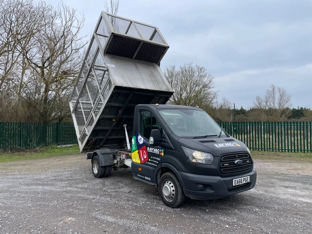 2016 FORD TRANSIT T350 130PS, L2 DRW, TIPPER CAGE Sides & Over-Cab ...