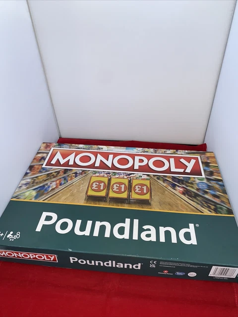 &MONOPOLY POUNDLAND& PROPERTY trading board game. By Hasbro Games 2021 ...