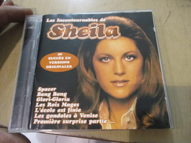 SHEILA DOUBLE CD les incontournables avec livret depliant platine EUR 9 ...