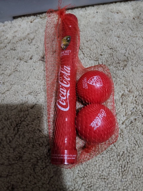 COCA COLA CRICKET Australia - Stump & Ball $10.00 - PicClick AU