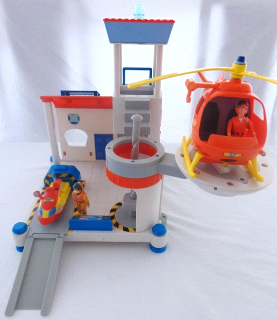 FIREMAN SAM - Penny & Tom Ocean Rescue Playset With Jet Ski & Rescue ...