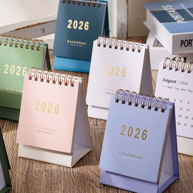 SOLID COLOR HORSE Year Calendar English Standing Flip Calenda Daily ...