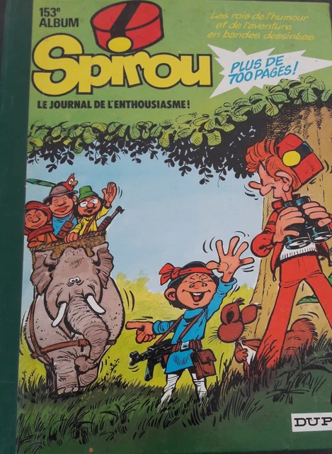 JOURNAL DE SPIROU n° 153 1980 EUR 3,00 - PicClick FR