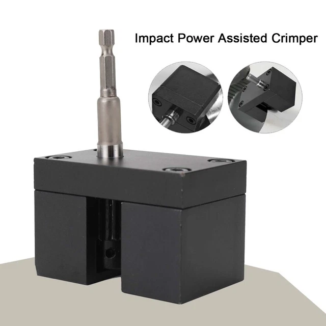 IMPACT POWER- ASSISTED Sheet Metal Crimper Duct Crimper Repair Tool $53 ...