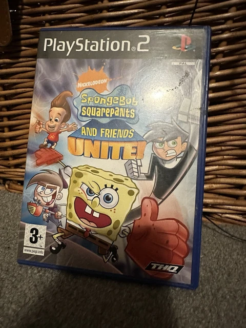 SPONGEBOB SQUAREPANTS AND Friends Unite ps2 with manual playstation2 £2 ...