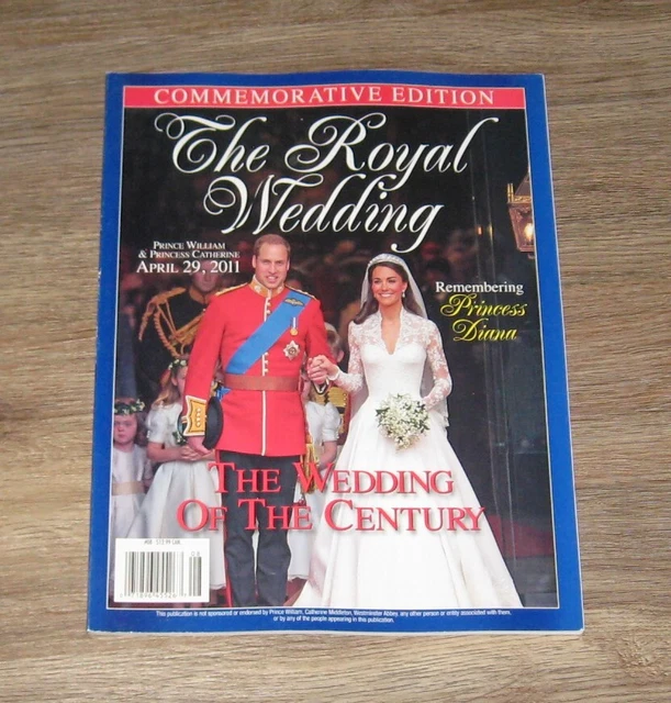 ROYAL WEDDING OF the Century 2011 magazine Commemorative Edition KATE ...