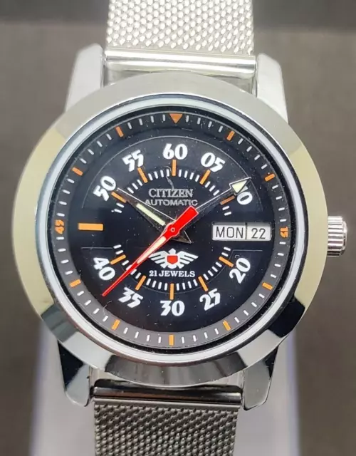 OROLOGIO DA POLSO da uomo vintage citizen automatico da 38 mm con ... OROLOGIO DA POLSO da uomo vintage citizen automatico da 38 mm con ...