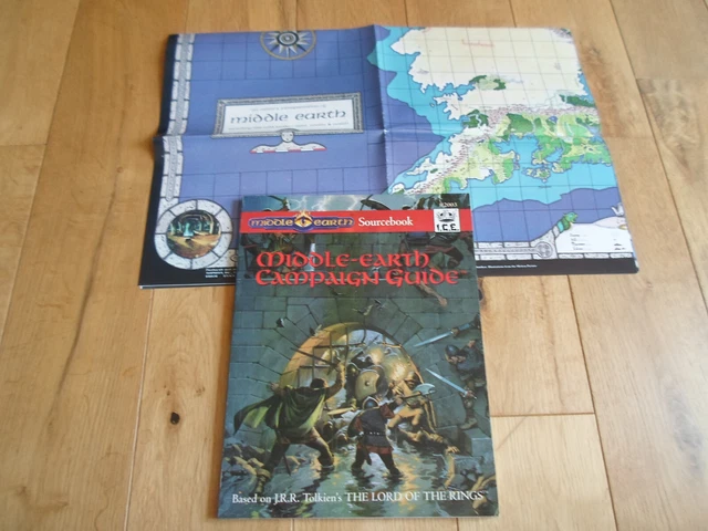 RARE ICE MERP Middle-earth Campaign Guide + Map (NR MINT-) £125.00 ...