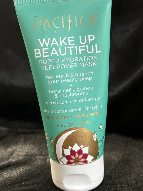 NEW PACIFICA WAKE Up Beautiful Super Hydration Sleepover Mask Floral ...
