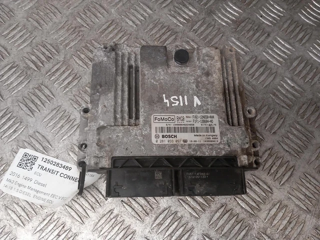 FORD TRANSIT CONNECT Mk2 Engine ECU 1.5L Diesel F1FT12B684AD 2014 15 16 ...