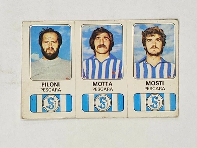 FIGURINA CALCIATORI PANINI 1976/77 PILONI PESCARA n 464 OTTIMA CON ... FIGURINA CALCIATORI PANINI 1976/77 PILONI PESCARA n 464 OTTIMA CON ...